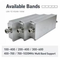 China Ladasky 100W 50dBm GaN Power Amplifier 100-1020MHz RF Amplifier Module with Built-in Signal Source for Counter Drone Systems for sale