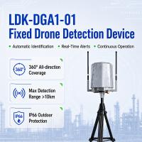 China Ladasky Fixed Anti-Drone Detection Device 70MHz-6GHz | Long-Range UAV Radar & RF Scanner | DJI Autel FPV Detection 10km for sale