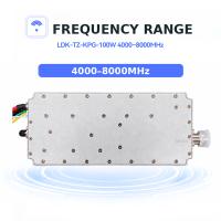 China 100W 4000-8000MHz GaN RF Power Amplifier Module | 45dB High Gain Broadband RF Amplifier ≤5 dB Gain Flatness Supports RS485 and TTL communication for Anti-Drone Security Products for sale