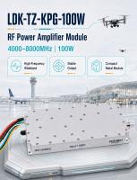 China 4000‑8000MHz 100W Microwave GaN RF Amplifier Module TTSK‑TZ‑KPG‑100W Metal Screw‑Mount RF Power Unit for RF System for sale