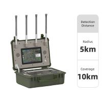 China 5-10km UAV Fpv Dron Detector Portable Full Frequency Detection System Dji IP65 Remote Control Alarm Location Tracking Autel for sale