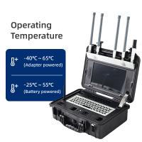 China 5km UAV 100M-6Ghz Fpv Dron Detector Portable  Detection System Dji Autel 2.4G 5.8G IP65 Remote Control Alarm Location Tracking for sale