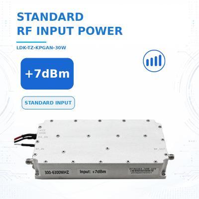 China 30W RF Power Amplifier 300-6300Mhz Gan Anti Drone Module PA Wireless Signal Module Against Uav Fpv Dji Autel Protection Security for sale