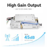 China 100W Wideband Gan Anti Drone Module 300-1500/1500-2500/2500-4000/4000-6000Mhz PA RF Power Amplifier Wireless Signal Module Uav Fpv Dji Autel Security Module for sale