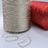 China 1/5.5NM 100% Polyester Sequin Yarn Eco-Friendly For Both Beginner And Advanced Crafters for sale