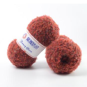 China 1/5.5NM Comfortable Soft Warm Colorful Circle Yarn For Knitting Scarf Sweater for sale