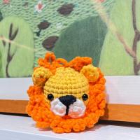 China 1/16NM Cute Lion Crafts Knitting Tool Kit Crochet Animal DIY Kit for sale