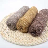 China 1/2.3NM Blending Velvet Spray Yarn For Knitting Sweater Overcoat for sale