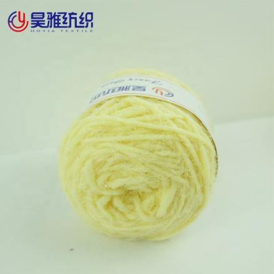 China 1/1.2NM Fluffy Velvet Chenille  20% Nylon 31% Acrylic 49% Polyester For Knitting Sweater Cushions for sale