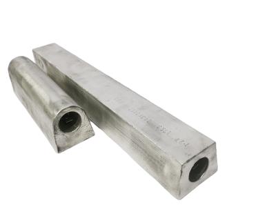 China High Purity Magnesium Anodes Cathodic Protection Corrosion Control 4.1kg for sale