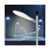 China Antirust Weatherproof Outdoor LED Street Lights Multifunctional Streamline for sale