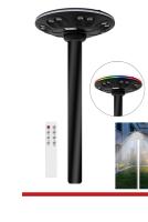 China Multifunctional 150W Solar LED Garden Light 130LM/W Weatherproof for sale