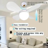 China Ceiling Fan With Light, Modern Remote Control Closed Low Profile Ceiling Fan With Light for sale