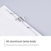 China Indoor Lighting Recessed Mounted Slim Round Square Led Panel Light For Home Office Ceiling for sale