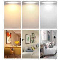 China Indoor Lighting Recessed Mounted Slim Round Square Led Panel Light For Home Office Ceiling for sale
