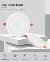 China Ceiling Lighting Slim Panel Lamp 9w 18w 24w 36w Embedded Mounted SMD Led Panel Light for sale