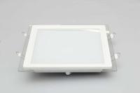 China Recessed Ceiling Glass Cob Round Square Glass 9w Panel Down Light for sale
