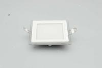 China Recessed Ceiling Glass Cob Round Square Glass 9w Panel Down Light for sale