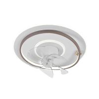 China Indoor Fan Silent Ceiling Light Home Bedroom Light Dining Living Room Hotel Modern Fan Light for sale