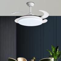 China Indoor Fan Silent Ceiling Light Home Bedroom Light Dining Living Room Hotel Modern Fan Light for sale