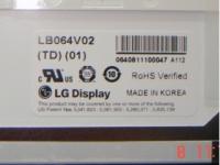 China LB064V02-TD01 6.4 inch 640×480 250 cd/m² Viewing Angle 65/65/50/60 TFT-LCD, LCM for sale