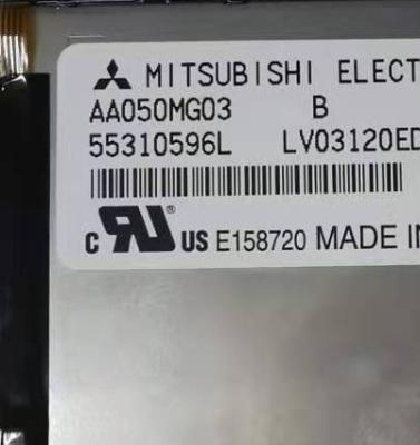 China AA050MG03 Mitsubish 5.0 inc 800(RGB)×480 Operating Temperature: -30 ~ 80 ° 900cd/m2 INDUSTRIAL LCD DISPLAY for sale