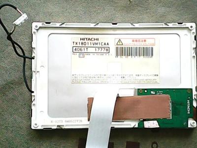 China WVGA 133PPI 800x480 400 nits Industrial Lcd Panel TX18D11VM1CAA for sale