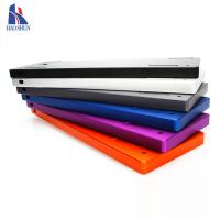 China OEM Custom For CNC Processing Mechanical Metal Anodized Aluminium 6061 6063Keyboard Case for sale