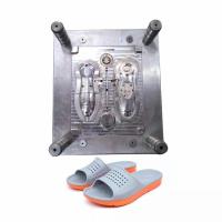 China Custom PVC Blowing Silicone Molded Insole Injection Sole Moulding Plastic Shoe Moulds 718H for sale