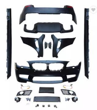 China PP Plastic F10 M5 Body Kit for BMW 5 Series F18 Front Bumper Rear Bumper Side Skirts Fender for sale