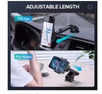 China Custom Injection Molded Car Phone Holder Magnetic Gravity Mount 0.01mm Precision for sale