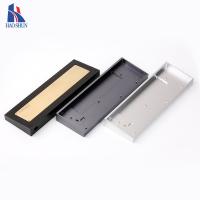 China Custom Oem  Precision Multicolor Anodizing Aluminum Plastic Cnc Machining Mechanical Keyboard Case for sale