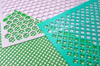 China Custom CNC Machined Perforated Metal Mesh Sheet Plate 0.005mm Tolerance for Fencing for sale