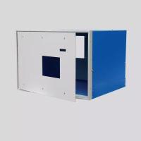 China Custom 0.5mm Thickness Stainless Steel Sheet Metal Cover White Powder Coated for sale