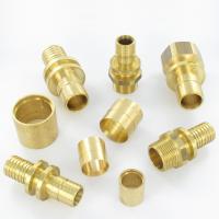 China Custom Made High Precision Rapid Prototyping Component OEM Brass Different Raw Material CNC Machining Parts for sale