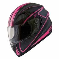 China Custom 3D Printing Carbon Fiber Metal Plastic Full Face Motorcycle Helmet 1000g for sale
