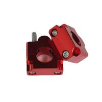 China 6061 Aluminum CNC Machining Parts Red Black Anodizing for Measurement Device for sale