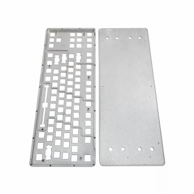 China Custom CNC Machining Keyboard Shell Metal ABS Material OEM Mechanical Keyboard for sale