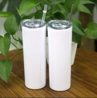 China Custom Logo Printed 20oz Skinny Tumbler Reusable Insulated Mug for Coffee Tea Milk Bulk Order for sale