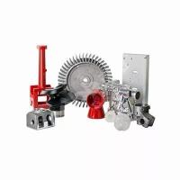 China Precision Red Natural Anodizing CNC Machining Parts Sand Blasting for sale