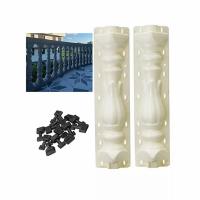 China Hot Runner Plastic Injection Molding Roman Column Concrete Pillar Molds 1260mm 4.5kg for sale