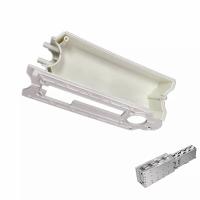 China ODM ABS Plastic Injection Molded Housing Part White Color for sale