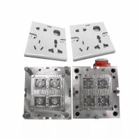 China Smart Home Wall Switch Button Shell Plastic Injection Mould And Molding for sale