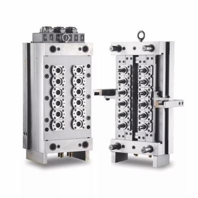 China 48 Cavity Pet Jar Preform Mould Needle Valve Gate Hot Runner Injection Mold for sale