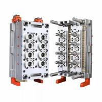China 48 Cavity Pet Jar Preform Mould Needle Valve Gate Hot Runner Injection Mold for sale