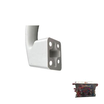 China Custom White Rapid Prototype PC Machining Components Cold Hot Runner 0.01mm Tolerance for sale