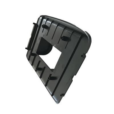 China PC ABS Material Molded Injection Plastic Parts With Black Color for sale