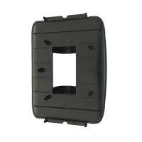 China PC ABS Material Molded Injection Plastic Parts With Black Color for sale