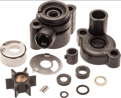 China Custom Black ABS PP Injection Molded Plastic Cover Parts with 5K-1000K Shots Mold Life for sale