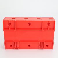 China Temperature Resistance Plastic Injection Molding Parts With MT11010 Texture Surface Finish Red for sale